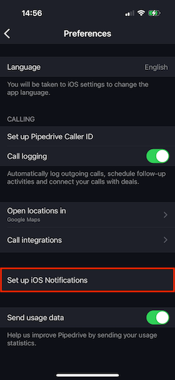 Mobile notifications - Knowledge Base | Pipedrive